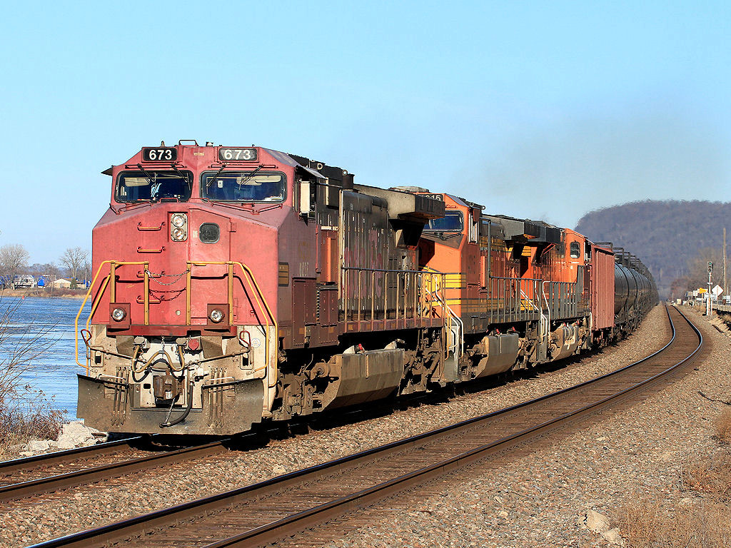 BNSF 673